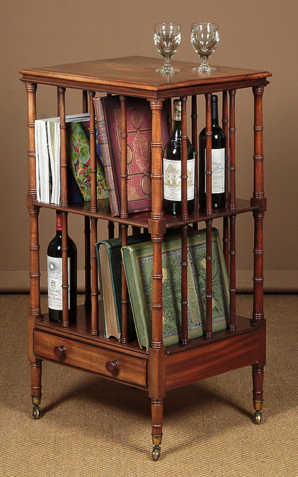 Metamorphic Bookcase with Folding Lectern Top c.1840. - Collinge Antiques