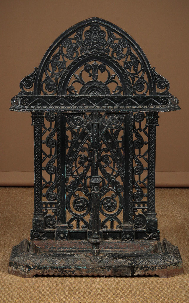 Cast Iron Stick Stand by Falkirk Foundry c.1872 - Collinge Antiques