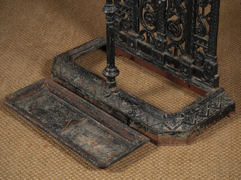 Cast Iron Stick Stand by Falkirk Foundry c.1872 - Collinge Antiques