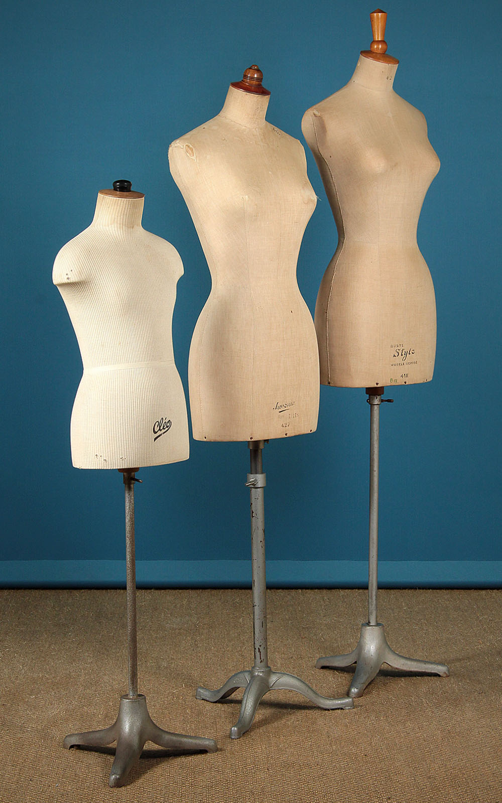 Three Dressmaker’s Dummies c.1950. - Collinge Antiques