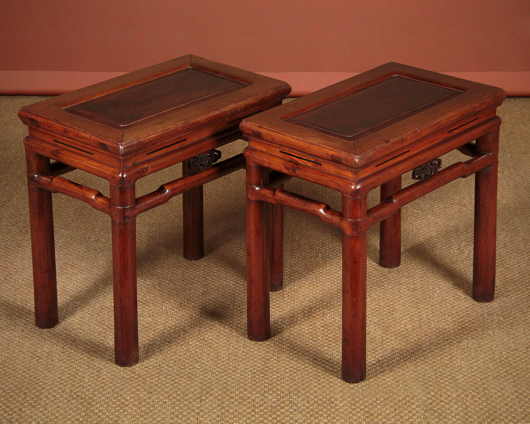 Pair of Chinese Side Tables c.1920 - Collinge Antiques