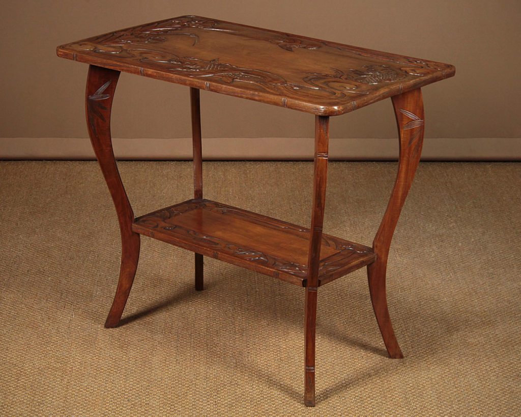 Liberty & Co. Two Tier Japanese Side Table c.1910 - Collinge Antiques
