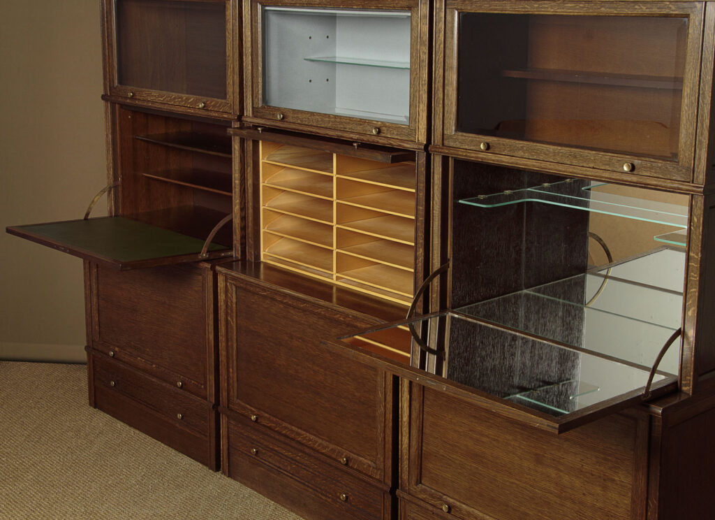 Set of Three Stacking Bookcases c.1960 - Collinge Antiques