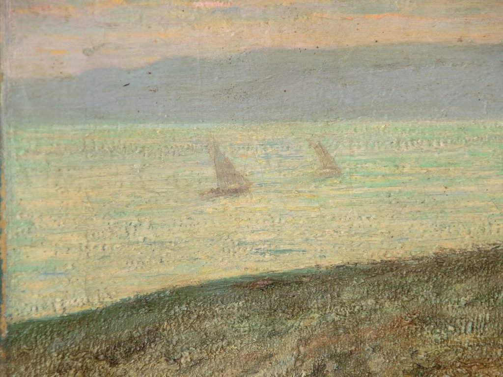 Oil Painting on Canvas by Charles Magnier c.1920 - Collinge Antiques