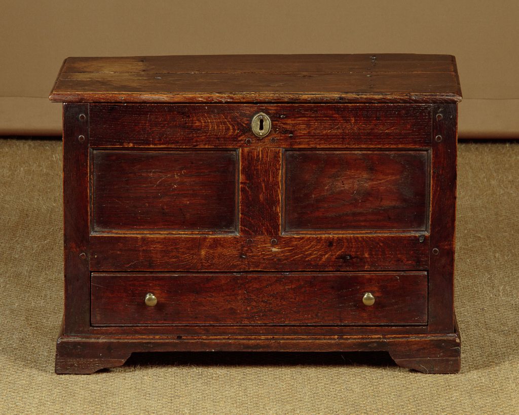 Welsh Oak Coffor Bach c.1760 - Collinge Antiques