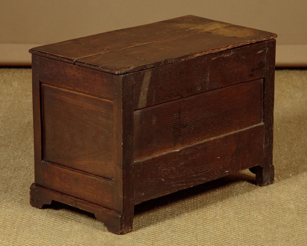 Welsh Oak Coffor Bach c.1760 - Collinge Antiques