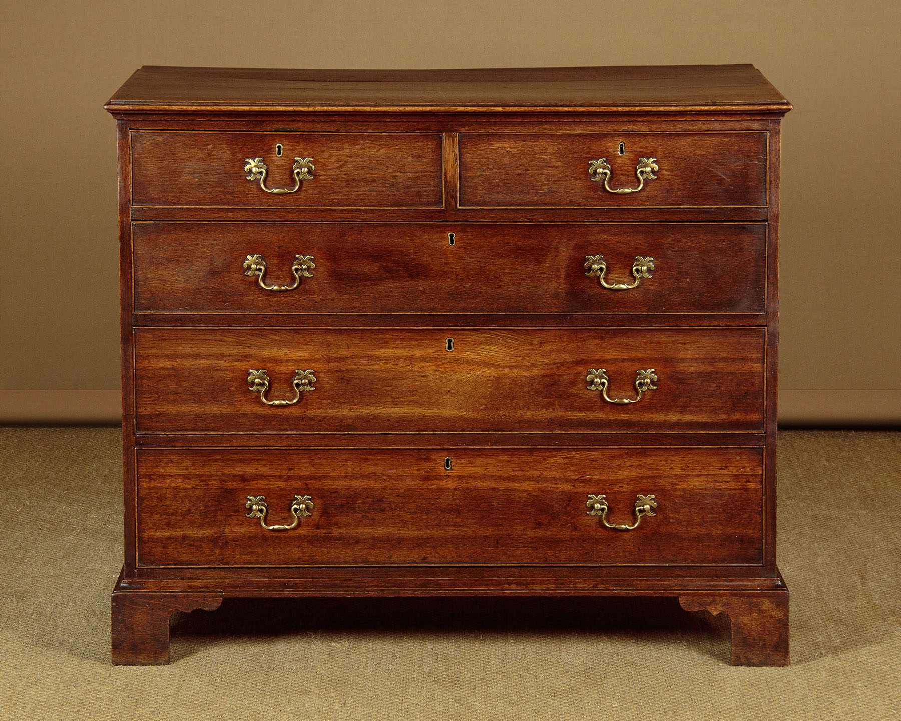 George III Oak Chest of Drawers c.1810 - Collinge Antiques