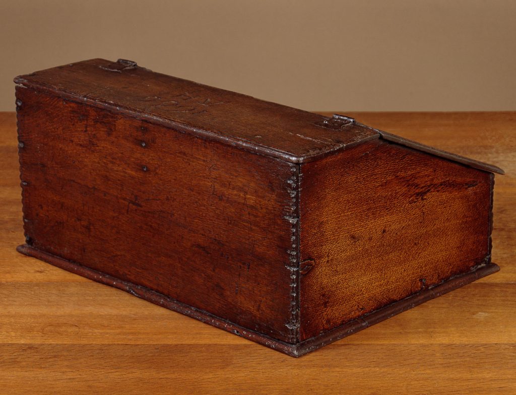 Oak Bible Box Dated 1666 - Collinge Antiques