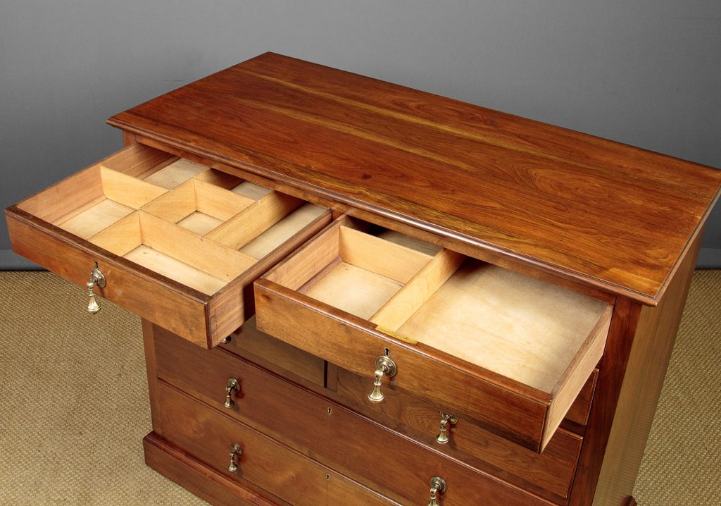 Walnut Chest of Drawers c.1920 - Collinge Antiques