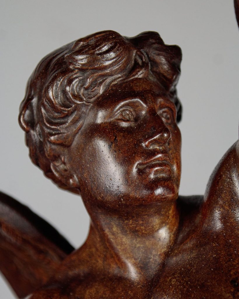 `Le Genie Humain` Spelter Figure by Emile Pigault c.1900 - Collinge ...