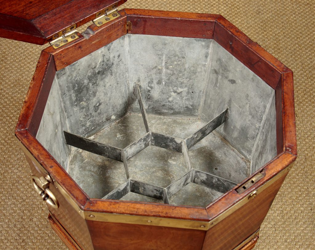 George III Mahogany Wine Cooler c.1800 - Collinge Antiques