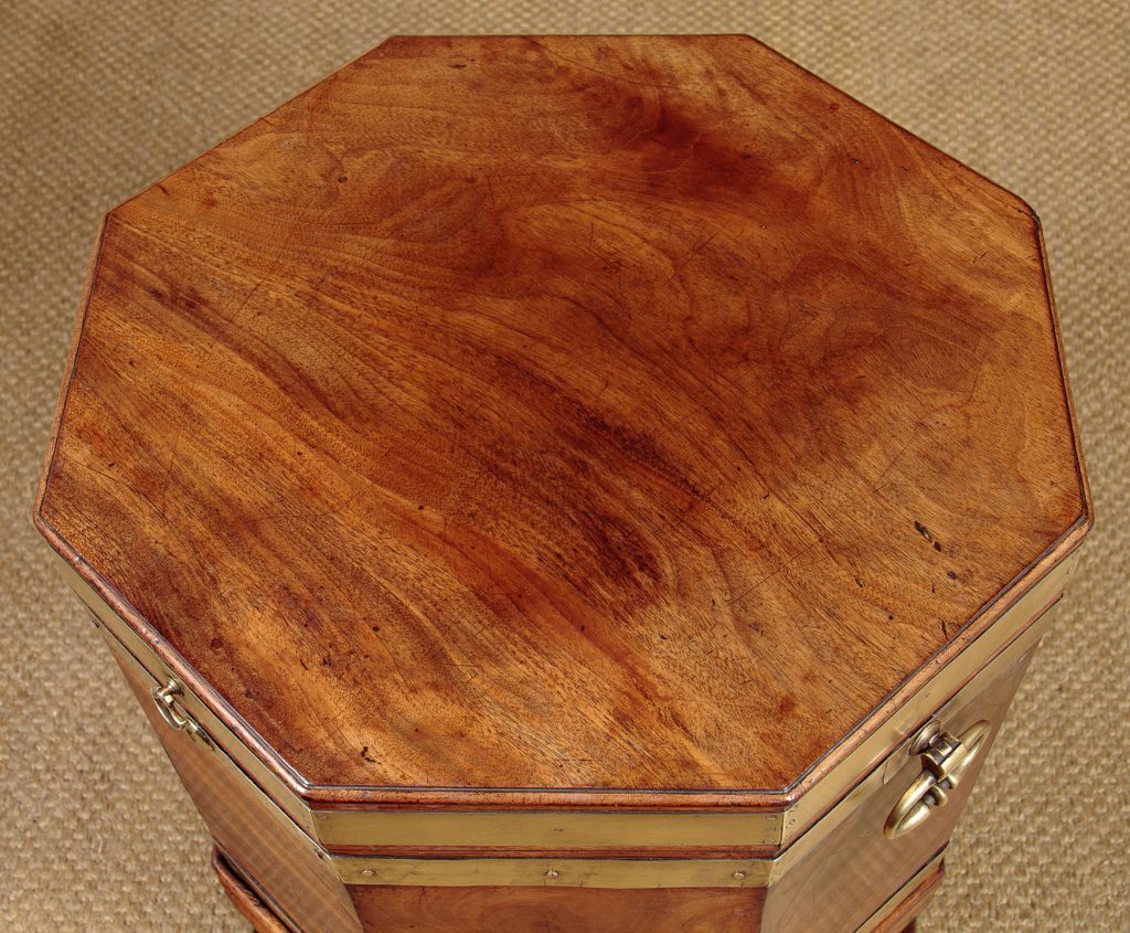 George III Mahogany Wine Cooler c.1800 - Collinge Antiques