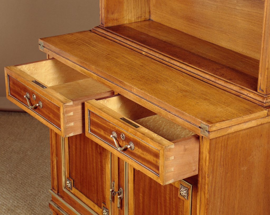 Small Empire Style Escritoire Side Cabinet c.1900 - Collinge Antiques