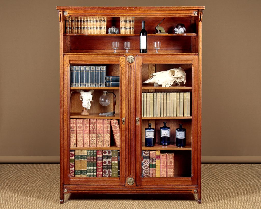 Oak Office Bookcase c.1900 - Collinge Antiques