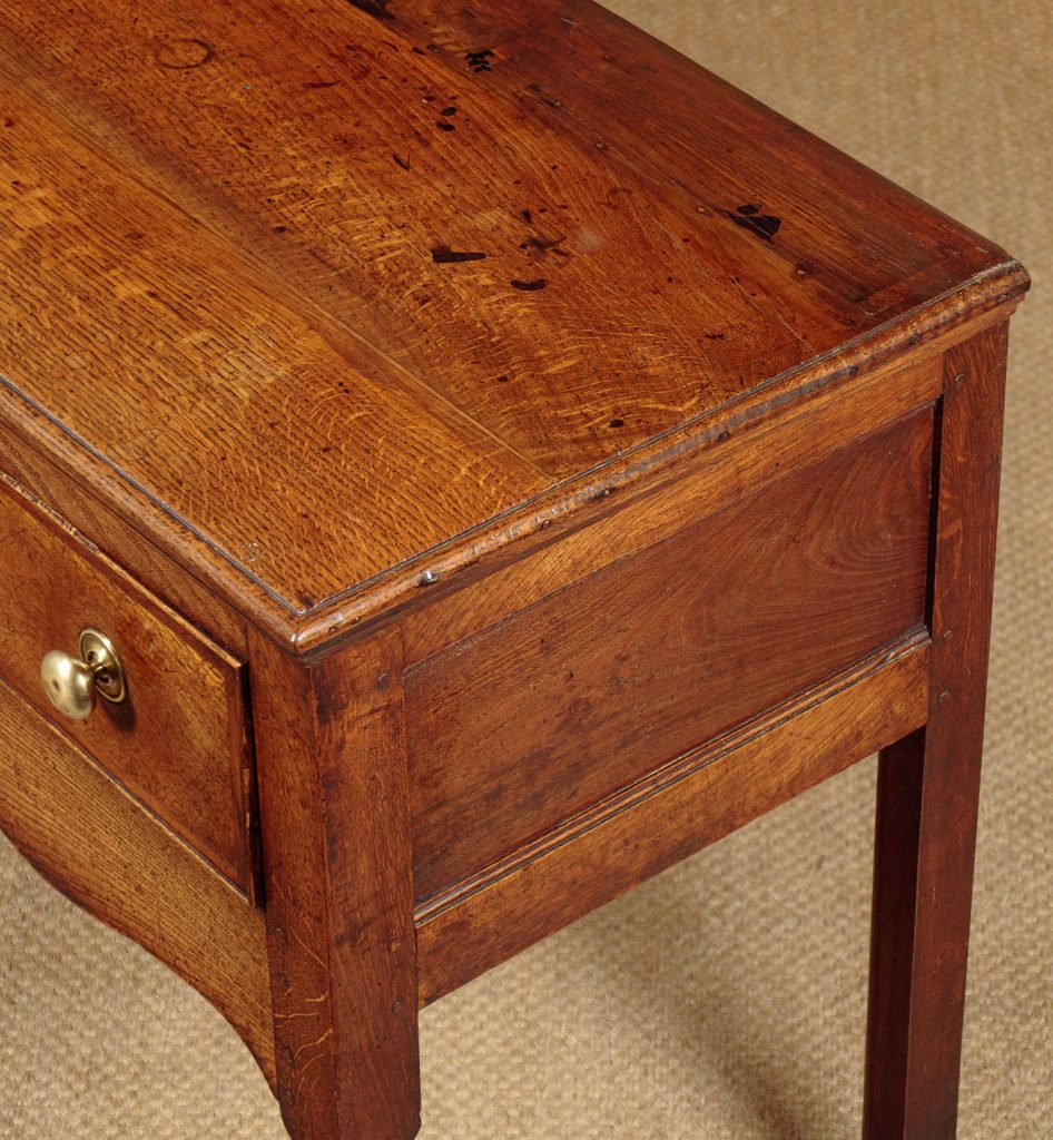Long Low Oak Dresser Base c.1810 - Collinge Antiques
