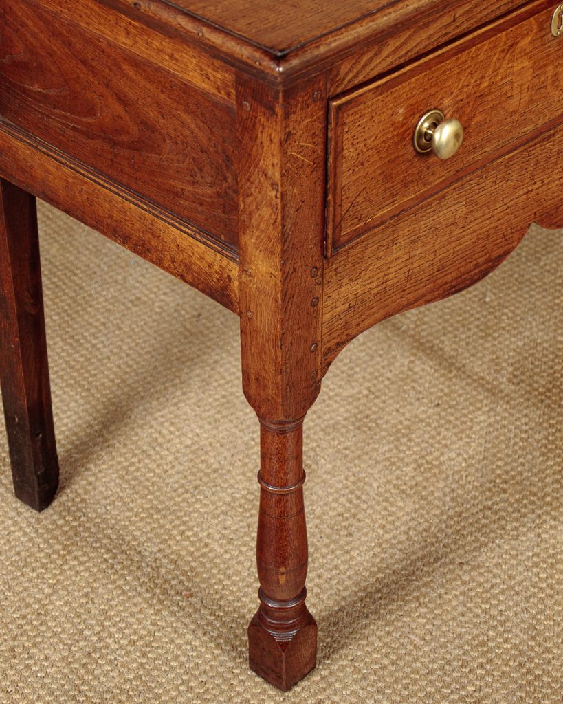 Long Low Oak Dresser Base c.1810 - Collinge Antiques