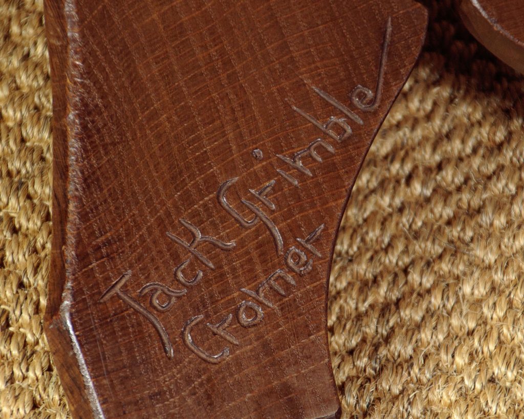 Pair of Long Oak Benches by Jack Grimble of Cromer c.1950 - Collinge ...
