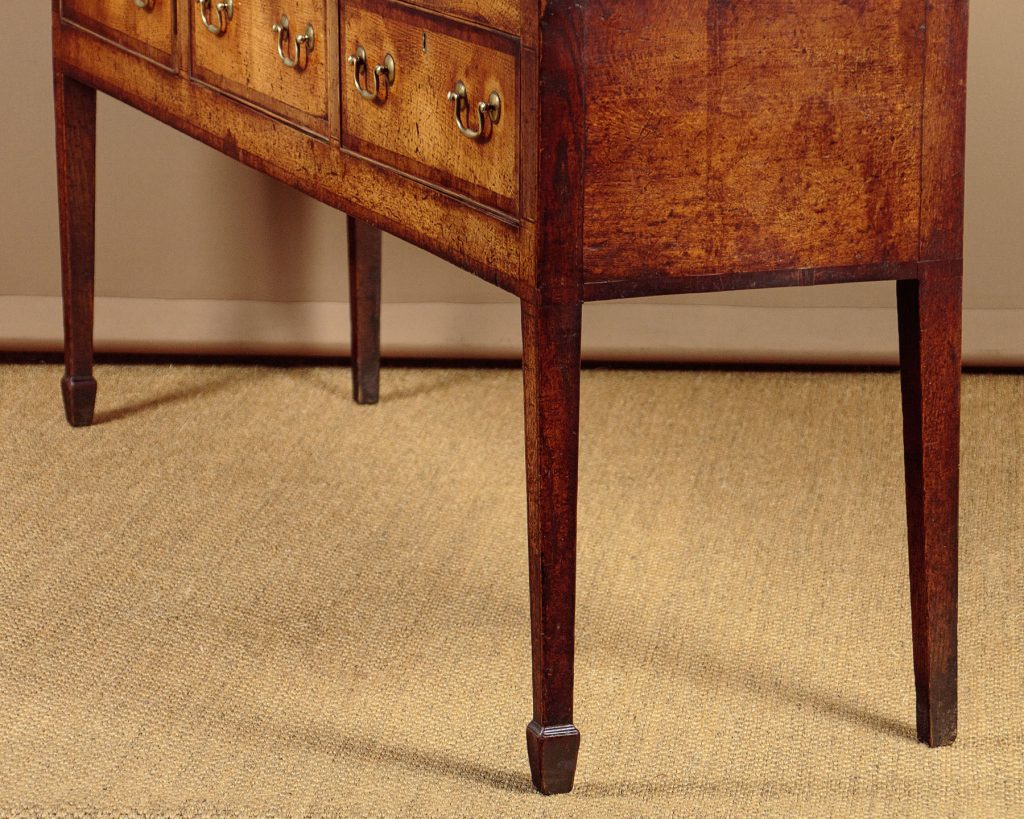 George III Oak Dresser Base c.1800 - Collinge Antiques