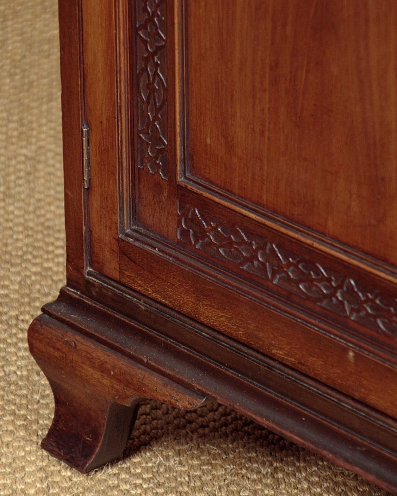 Chippendale Style Bureau Bookcase c.1920 - Collinge Antiques