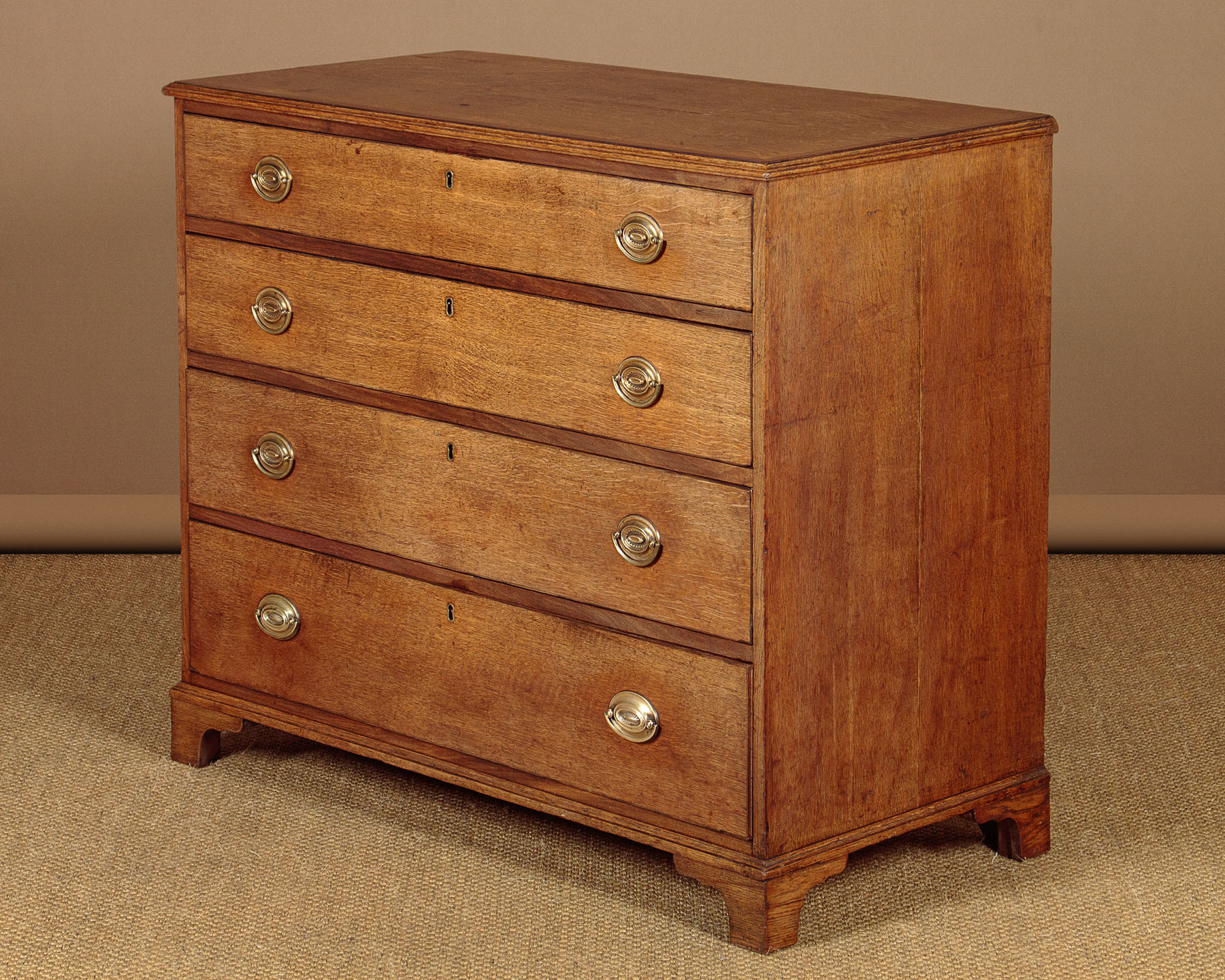 Georgian Oak Chest of Drawers c.1830 - Collinge Antiques