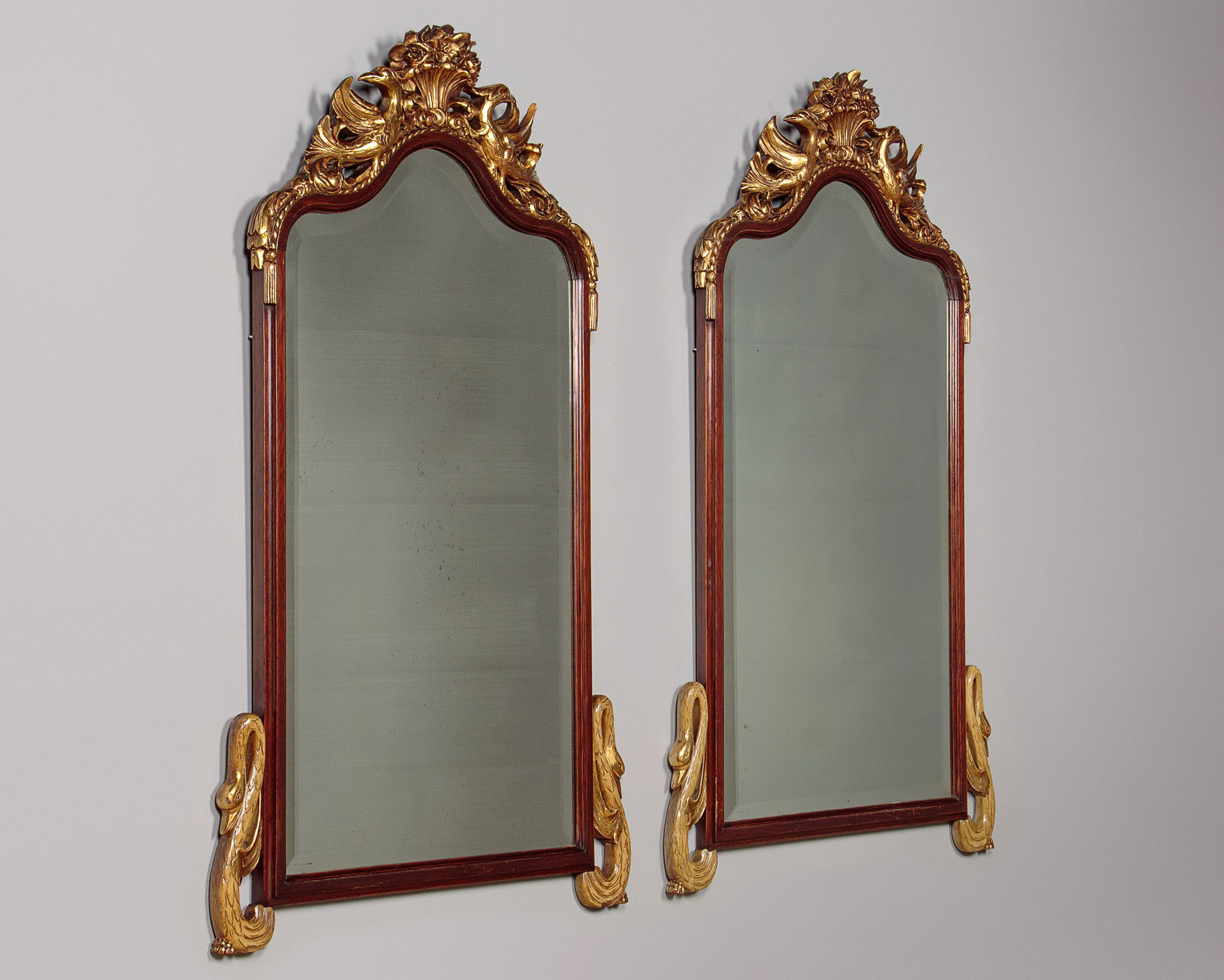 Pair of George II Style Mirrors c.1930 - Collinge Antiques