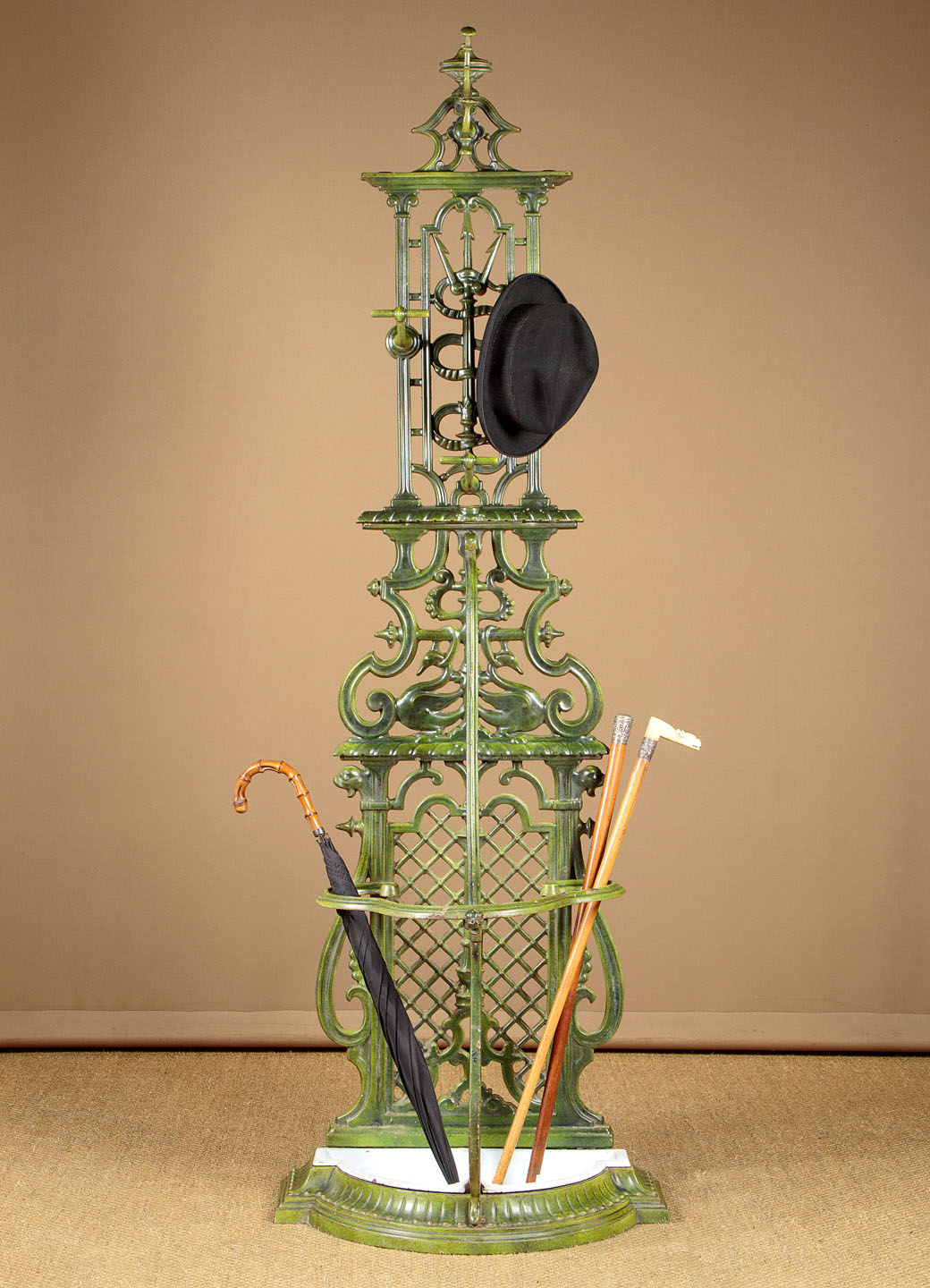 Cast Iron Hall Stand c.1870 - Collinge Antiques