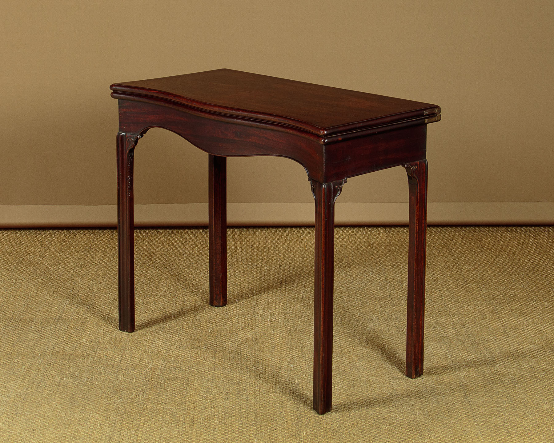 George II Fold Over Supper Table c.1750 - Collinge Antiques