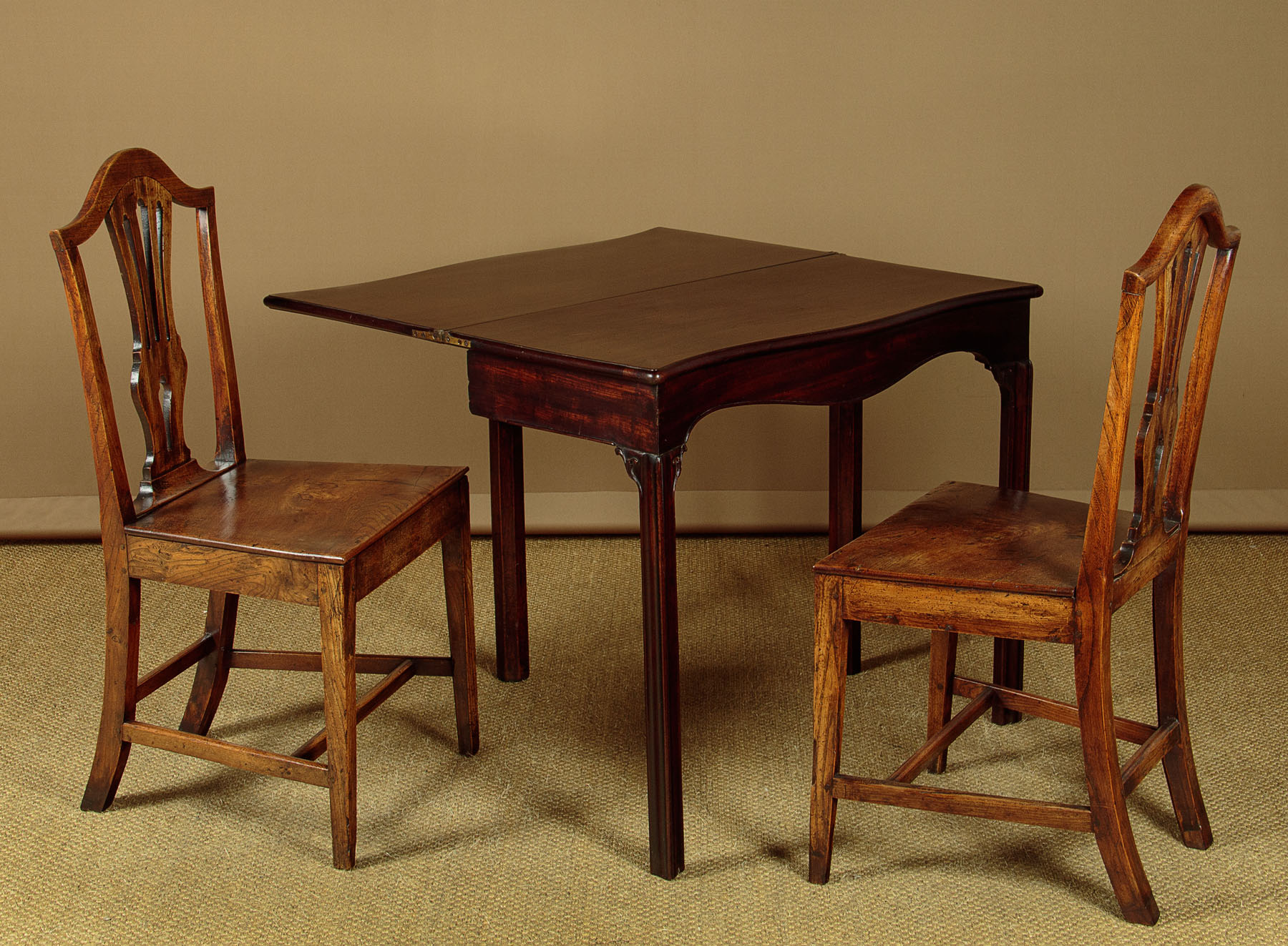George II Fold Over Supper Table c.1750 - Collinge Antiques