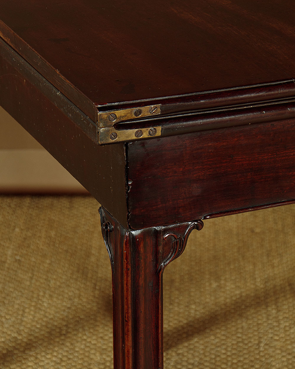 George II Fold Over Supper Table c.1750 - Collinge Antiques