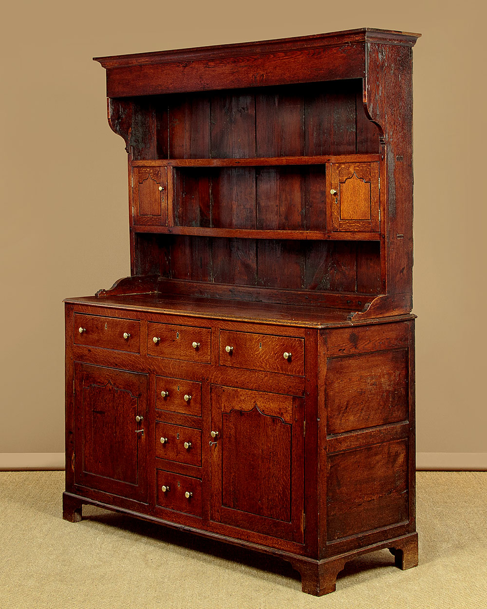 Small Oak Cottage Welsh Dresser c.1800 - Collinge Antiques